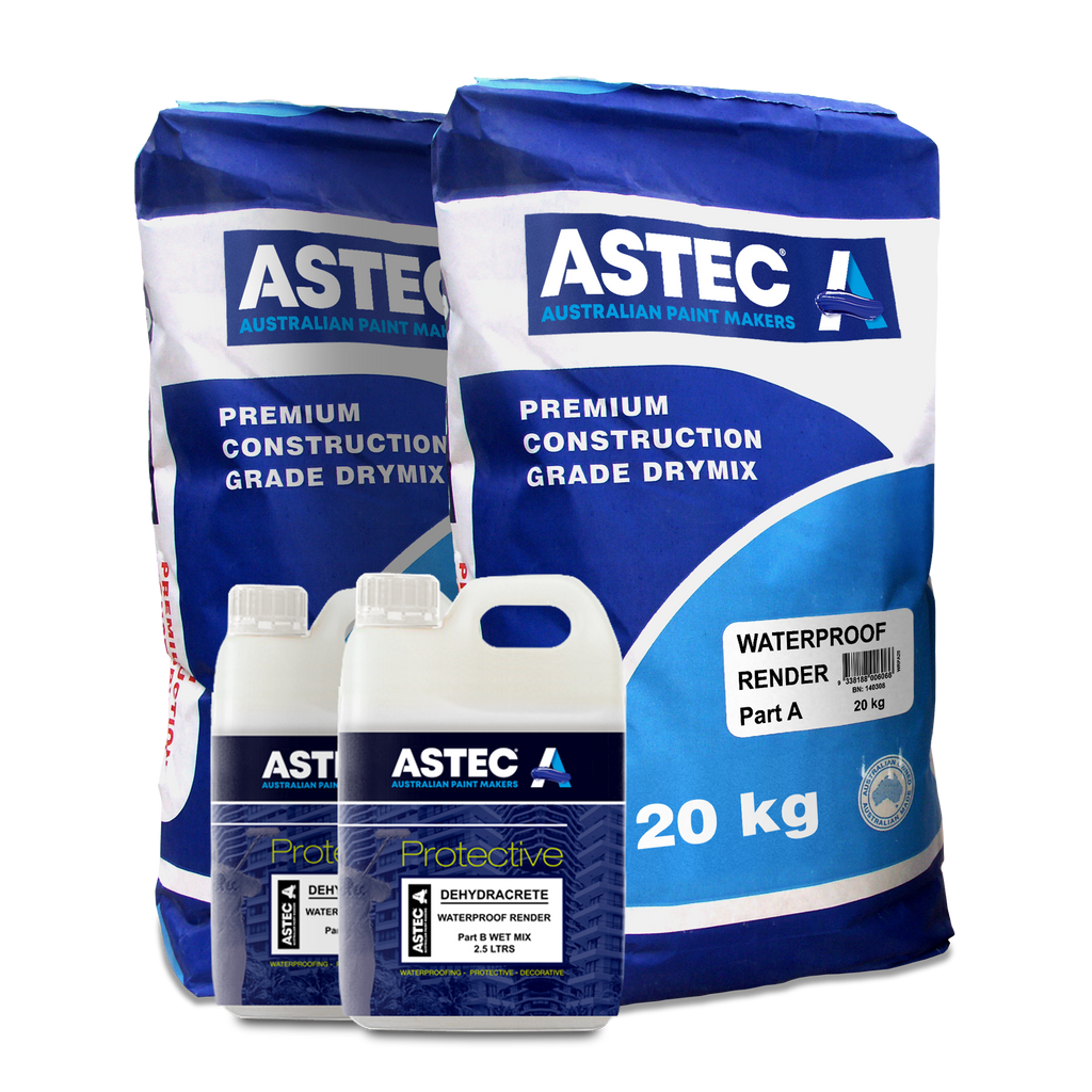 Waterproof Render – Wallmaster Paint by Astec Paint