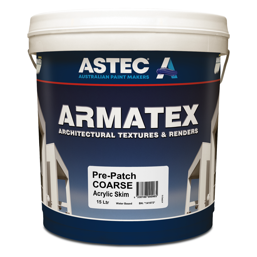 Armatex Pre-Patch Coarse Texture Coating – Wallmaster Paint by Astec Paint