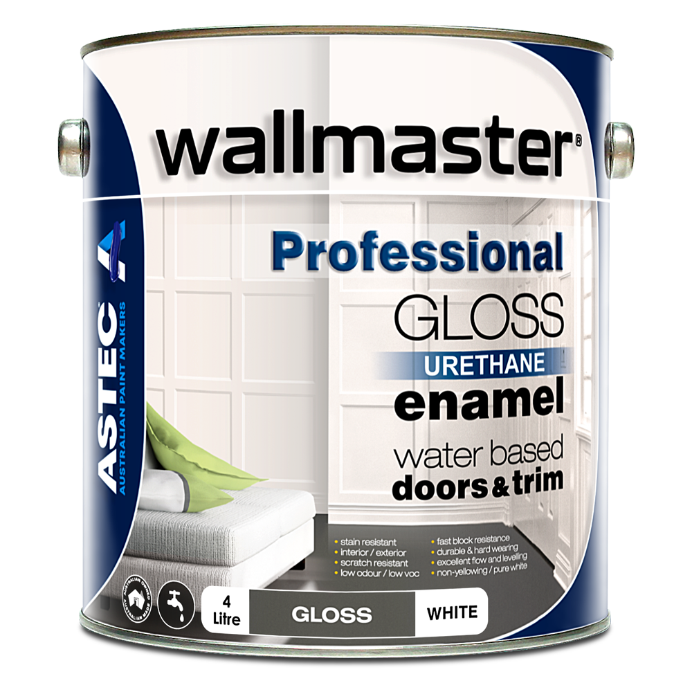 Wallmaster Paints Professional Gloss Trim Enamel Urethane – Wallmaster ...